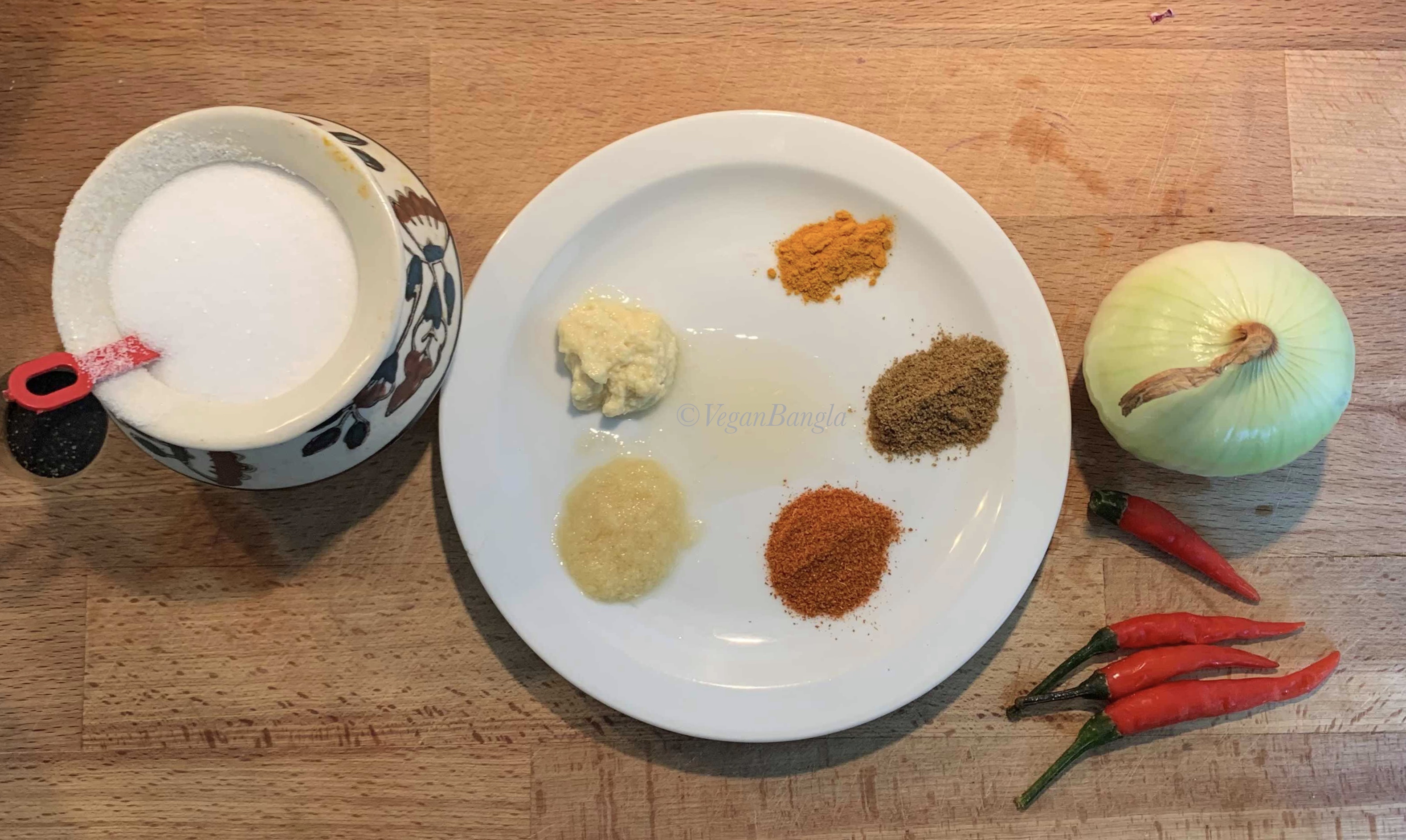 Crunchy Lentil Fritter – Peyaju (পেঁয়াজু/ পেঁয়াজি) – Vegan Bangla