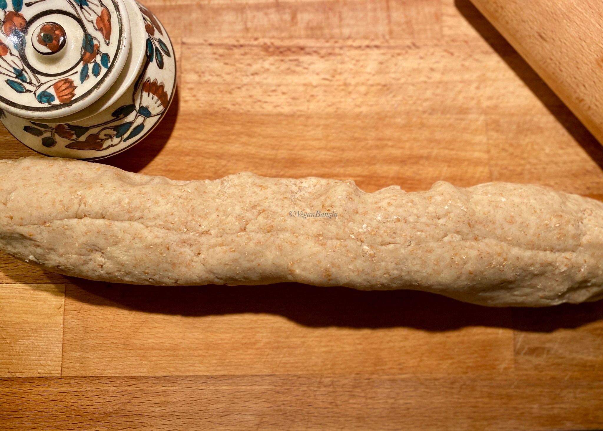 Flat bread – Ruti (রুটি) – Vegan Bangla