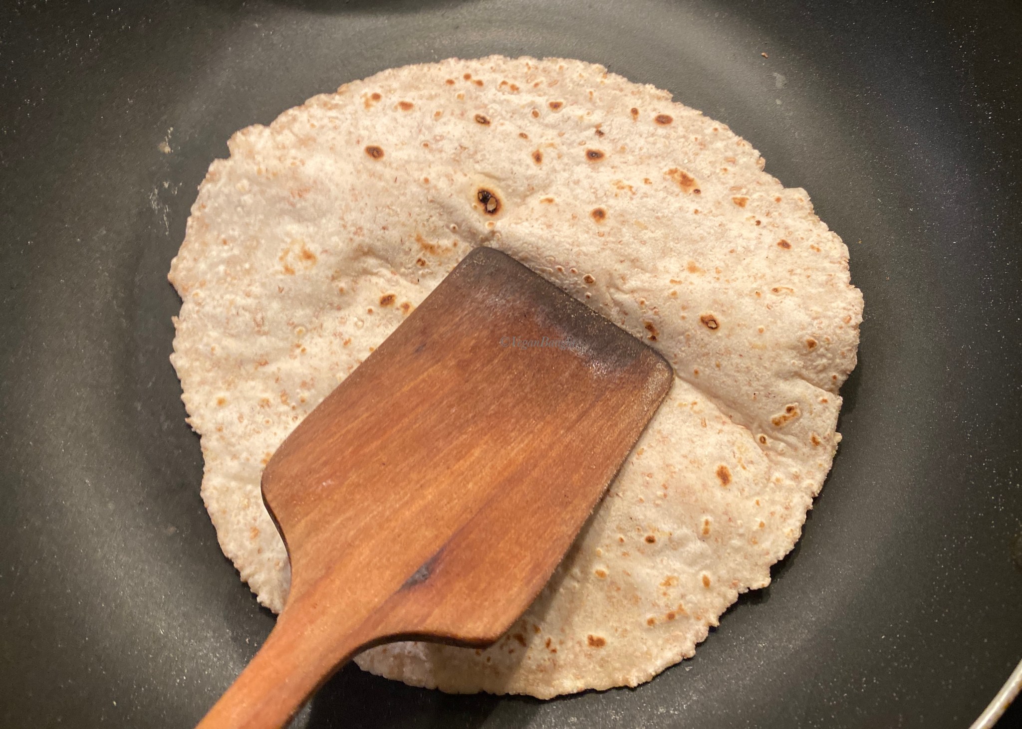 Flat bread – Ruti (রুটি) – Vegan Bangla