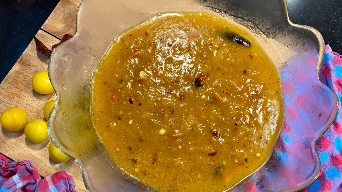 Mirabelle Plum Pickle – Mirabelle Plum er Aachar (মিরাবেলে প্লামের ...