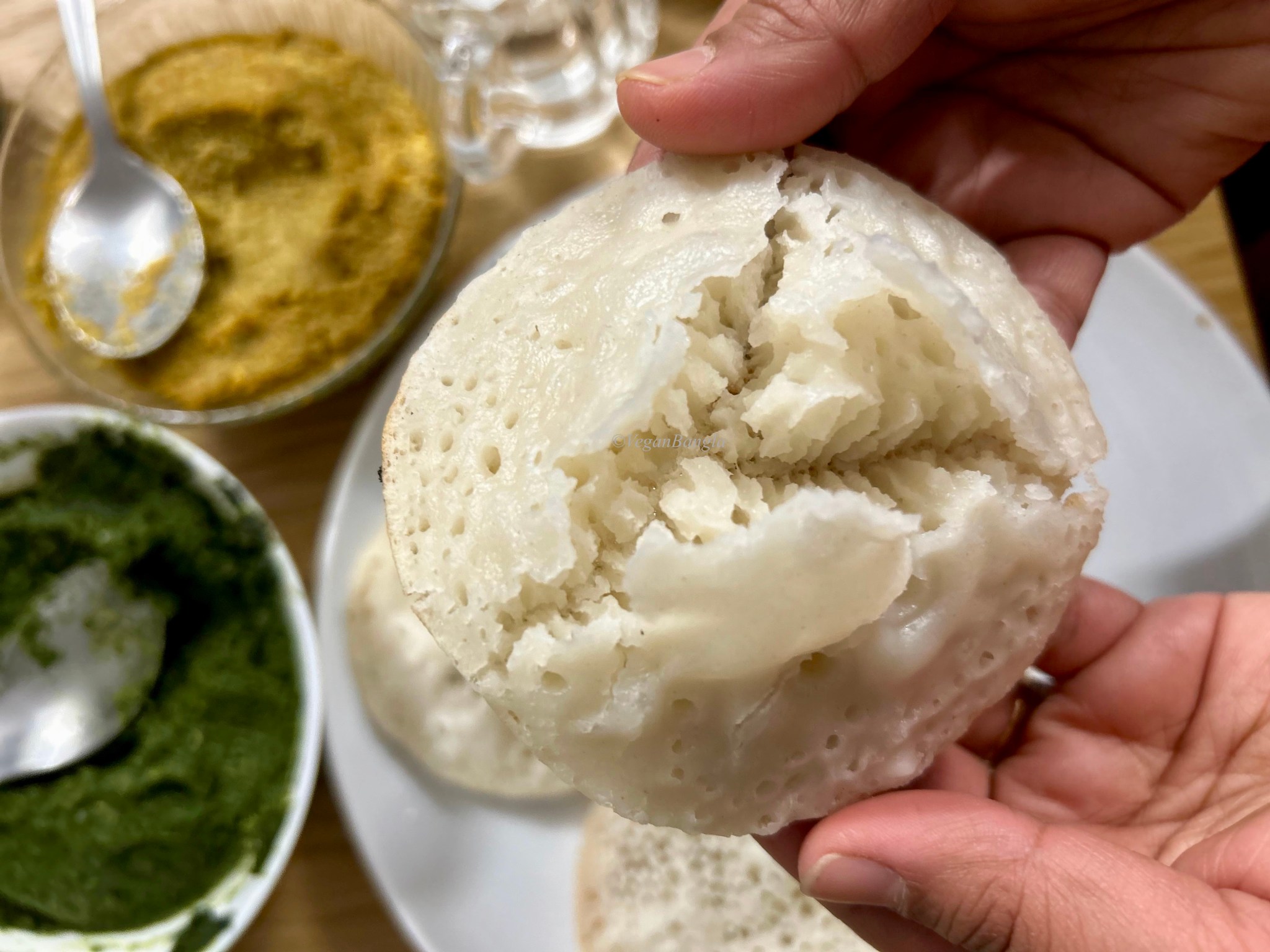 Bangladeshi Rice Cake – Chitoi Pitha (চিতৈ পিঠা) – Vegan Bangla